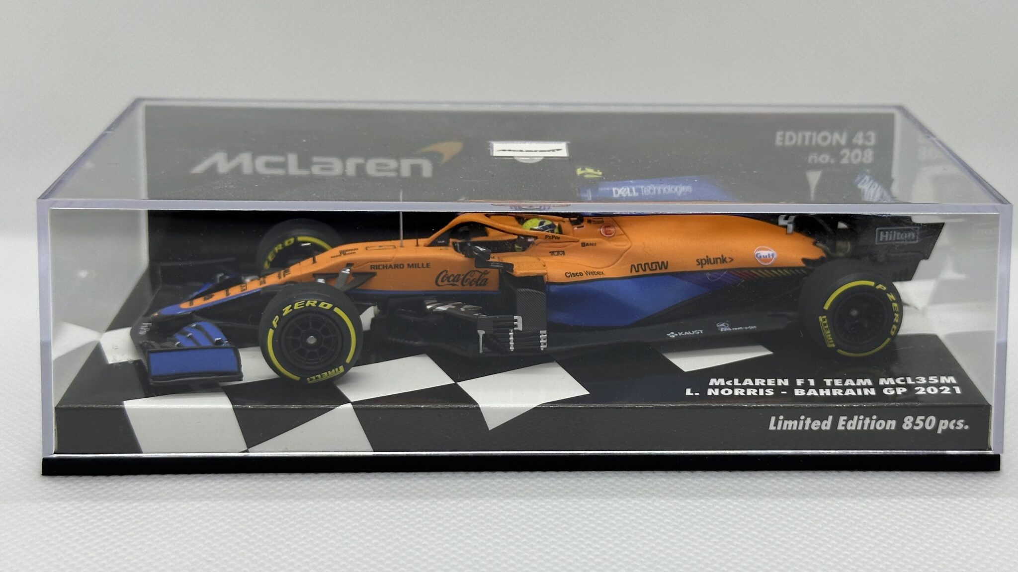 【Minichamps】Mclaren MCL35M Lando Norris – Bahrain GP 2021 | シグナルのミニカー日記